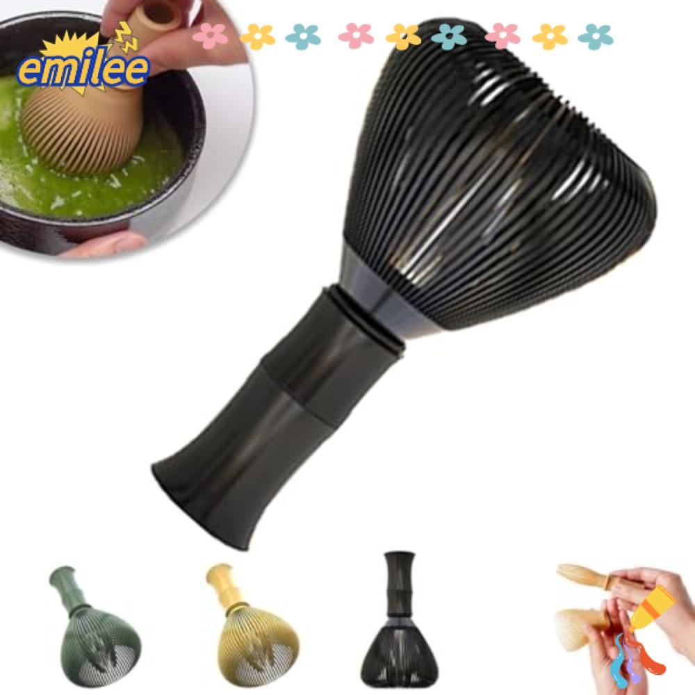 EMILEE Matcha Whisk, Reusable With Whisk Holder Resin Whisk, Food Grade ...