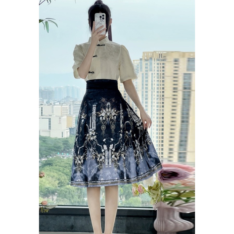 Cao Zhou Xinyue Hanfu Female Country Style New Chinese Style Daily ...