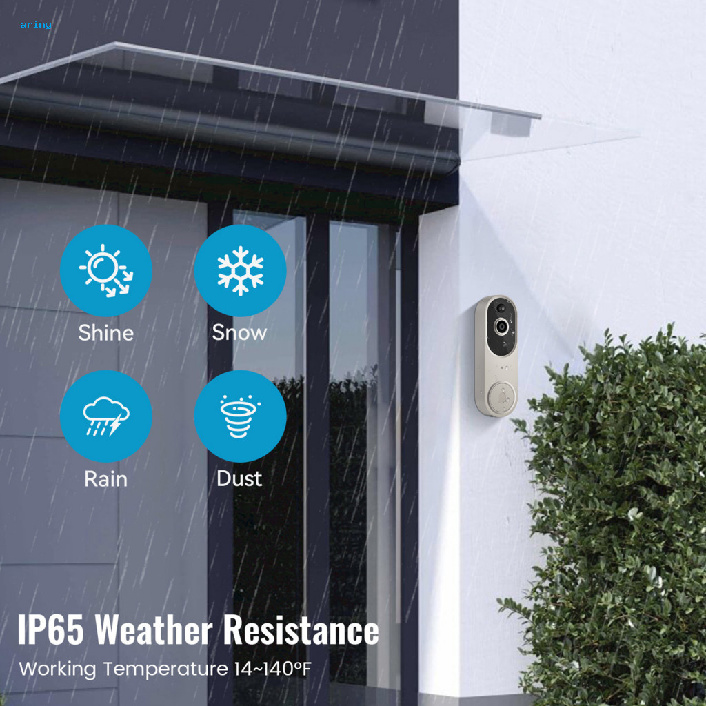 ARI Easy Installation Smart Doorbell Smart Doorbell Wireless Doorbell ...