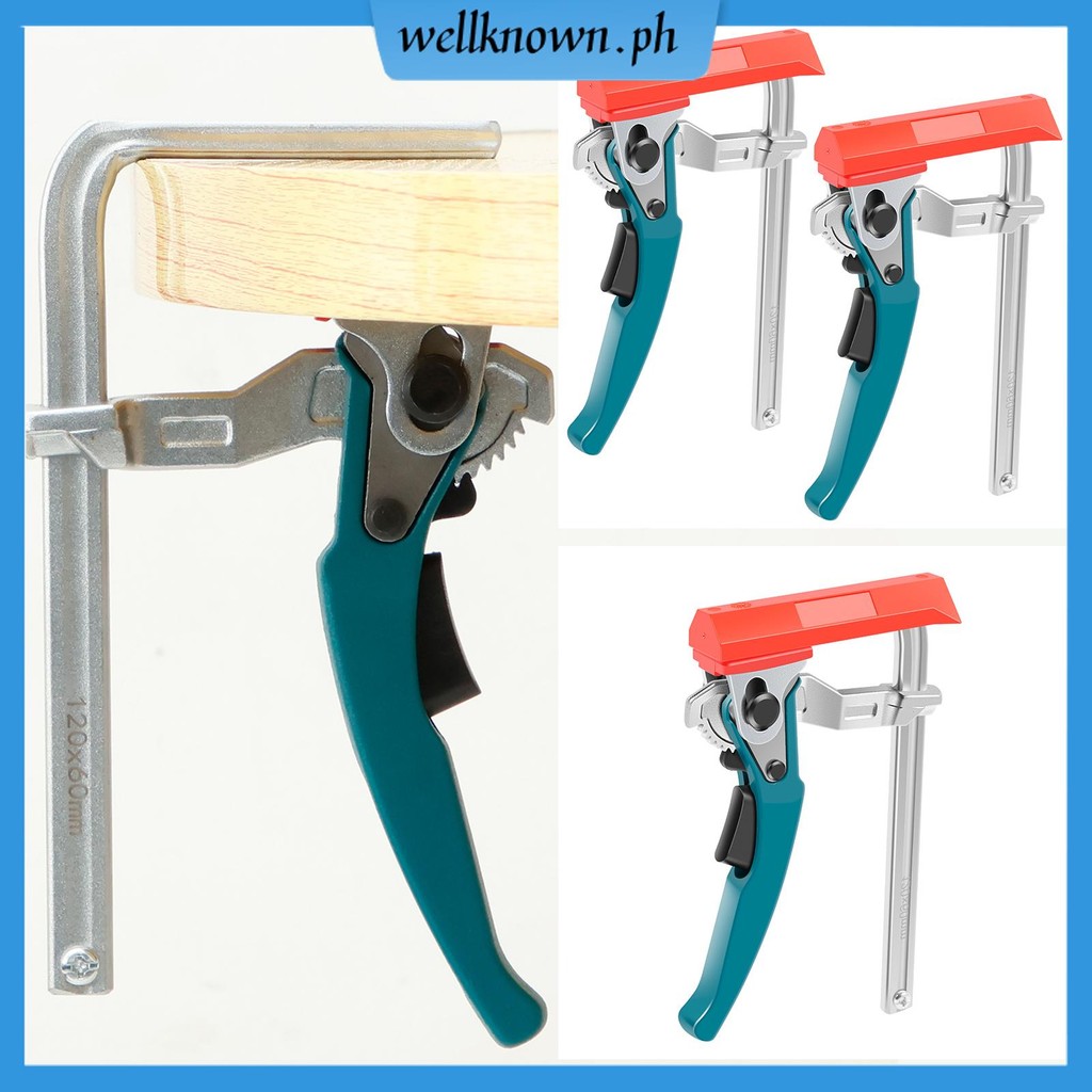 Ratchet Track Clamp Metal Track Saw Clamps Easy Locking Guide Rail ...