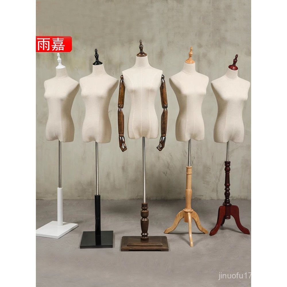 Clothing Store Mannequin Female Half Body Mannequin Korean Style Women ...