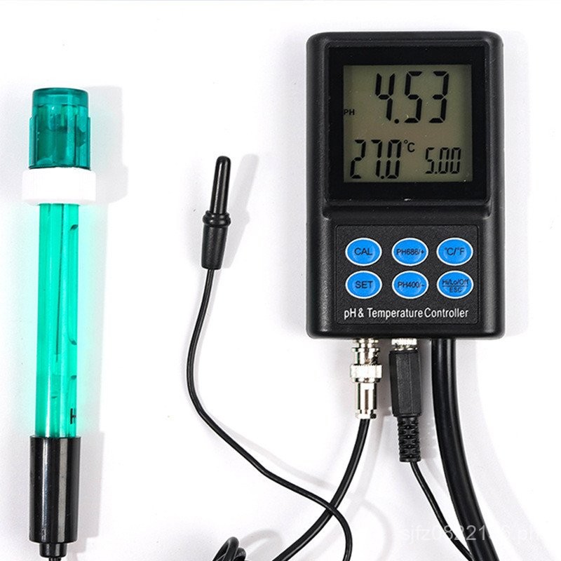 Swimming Pool Aquarium pH Monitor Analyzer PH-025A Automatic backlight ...