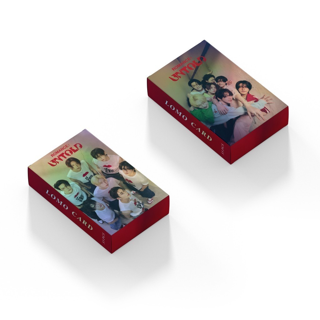 50-119pcs EN Holographic Postcards ROMANCE UNTOLD MEMORABILIA HEESEUNG ...