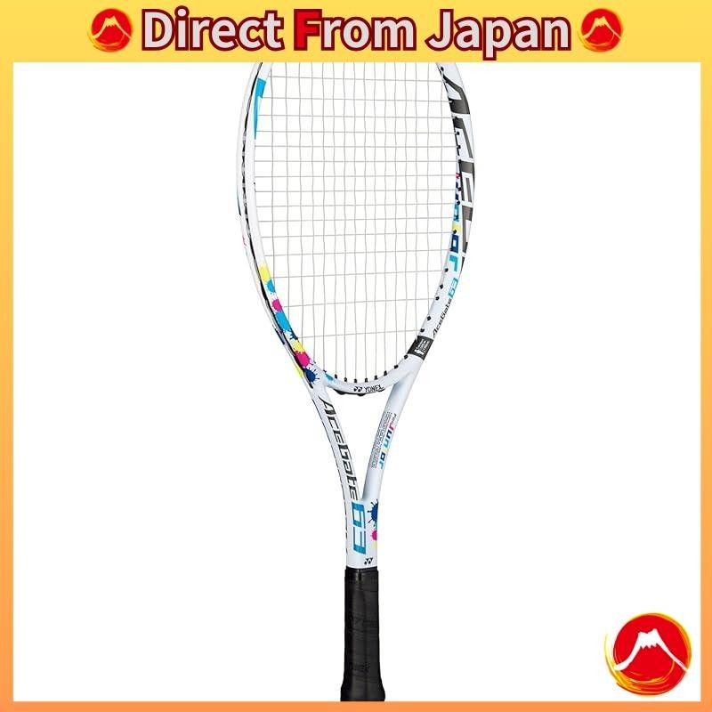 Yonex Soft Tennis Racket Ace Gate 63 (Pre-strung) White (011) G00 ...
