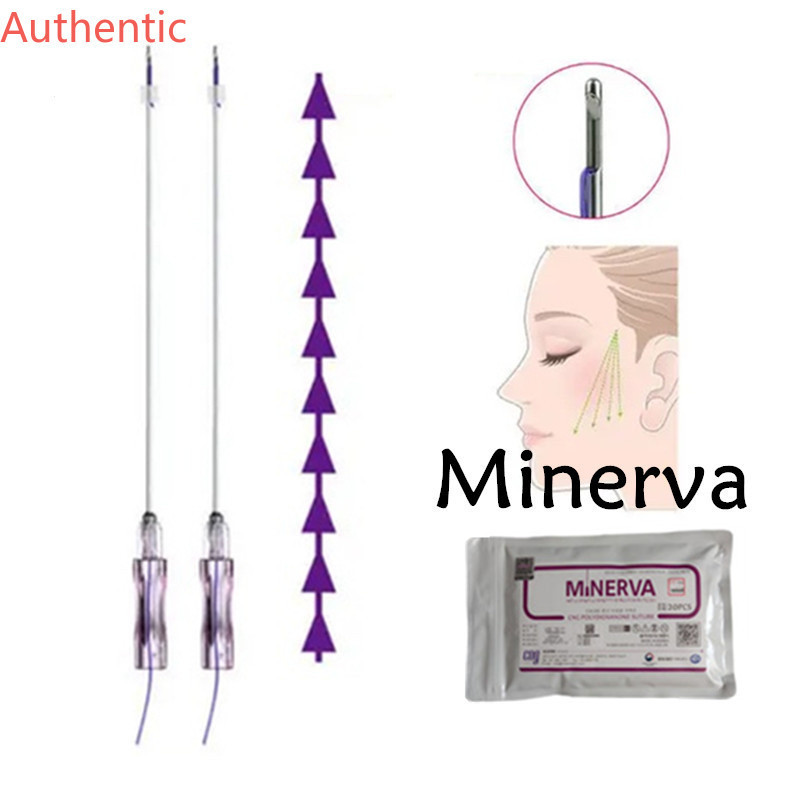 20PCS minerva 18g 100mm PDO Fishbone Thread PCL Press Cog | Shopee ...