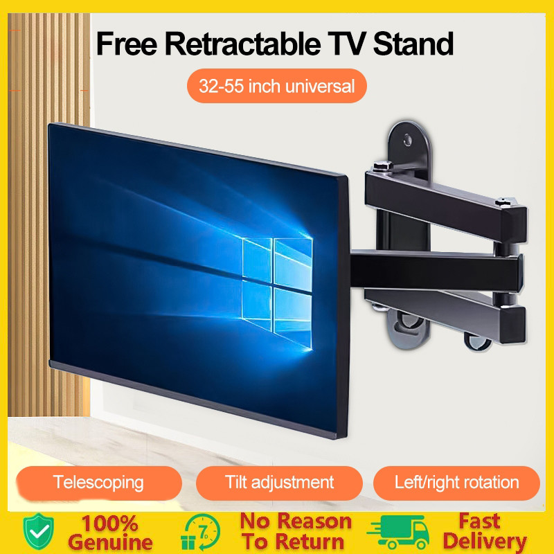 14-55 Inch Expandable TV Cabinet Wall Mount Bracket Adjustable Bracket ...