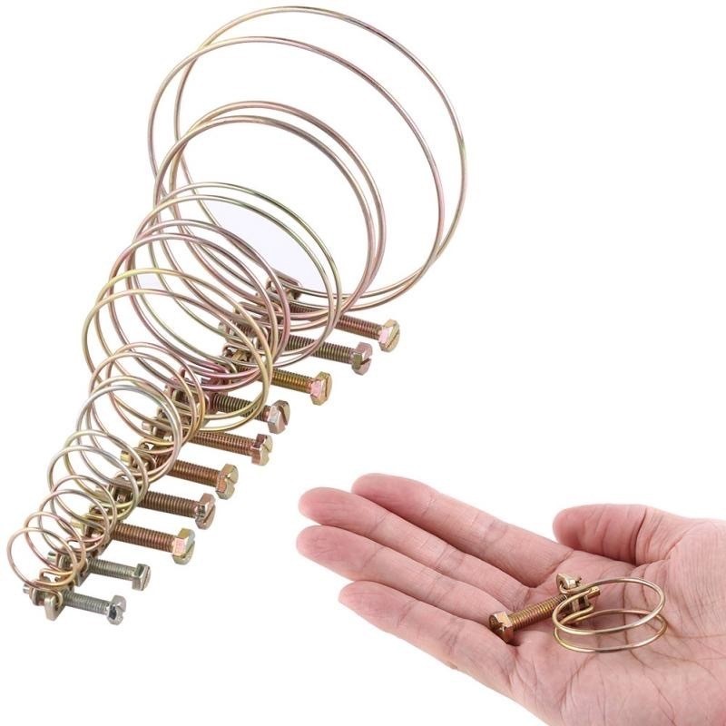 LGP Hose clamp GI spring wir hose clamp metal hose clamp | Shopee ...