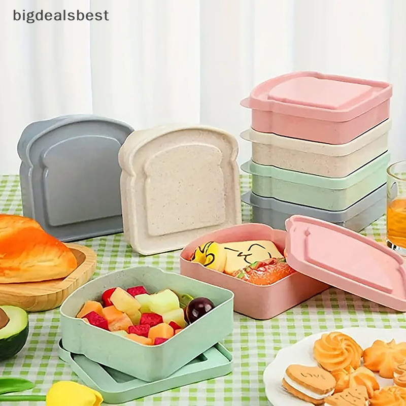 BDB Lunch Toast Sandwich Carrying Box Multi Color Large Capacity Office ...