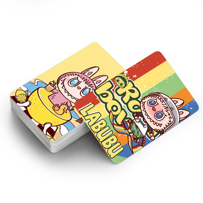 30pcs/set Anime Manhwa Manga Photocards POP MART Lomo Cards labubu ...