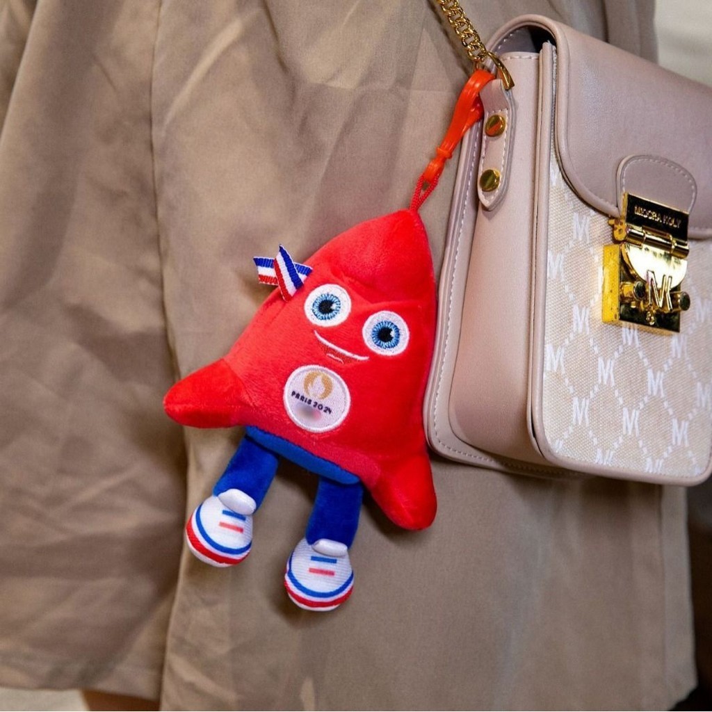 2024 Paris Olympics Mascot Fryges Doll Pendant Phryges Plush Doll ...
