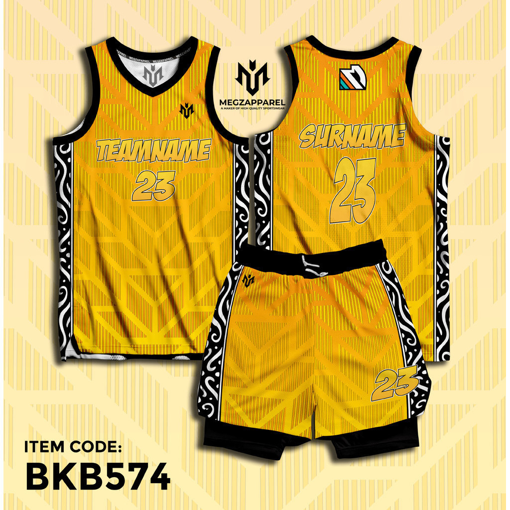 MEGZ BKB574 Customize Basketball Jersey Full Sublimation | Shopee Philippines