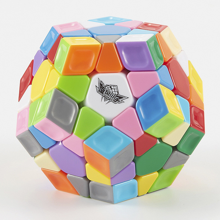 Cyclone Boys Megaminx Stickerless Pentagonal Dodecahedron Toys 12 Sides ...