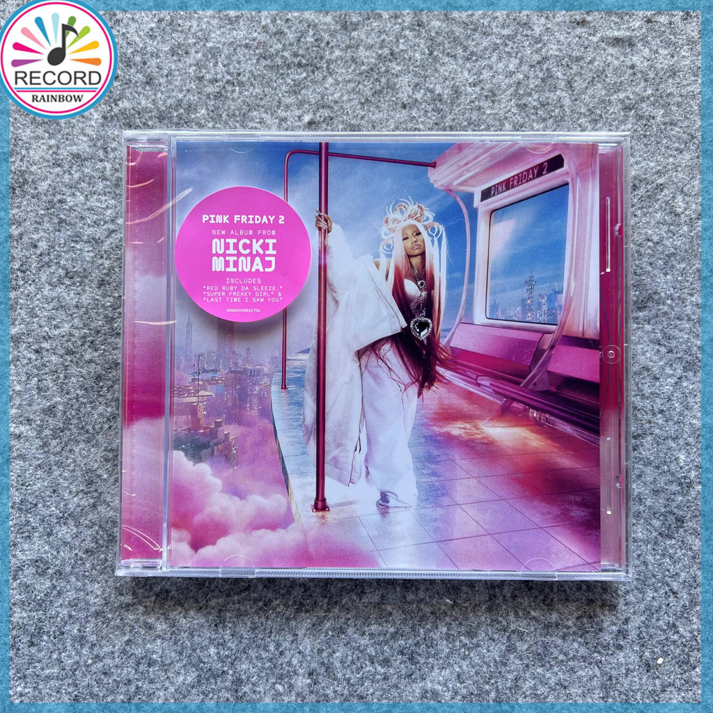Nicki Minaj Pink Friday 2 Original CD Album [Sealed] Brand New | Shopee ...