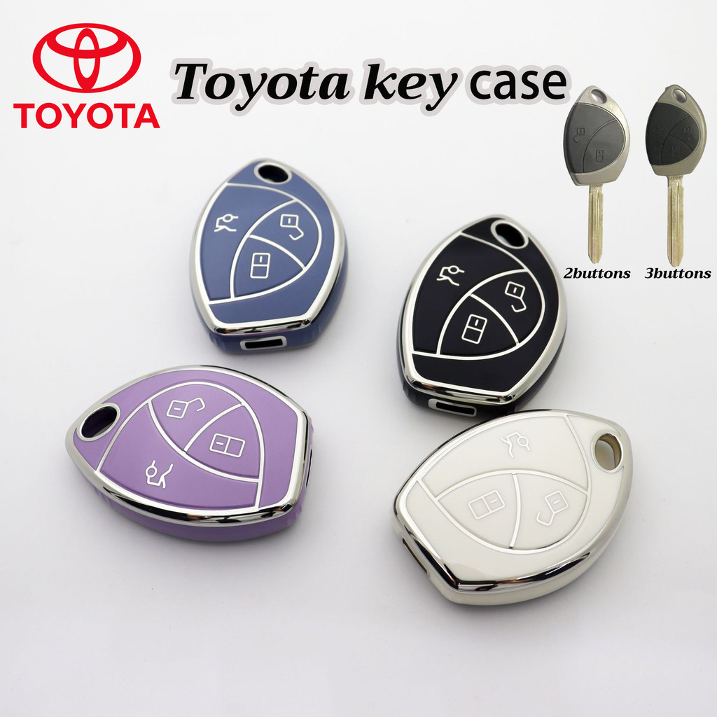 Toyota INNOVA HILUX VIGO VIOS car key case for Toyota 2buttons/3buttons ...