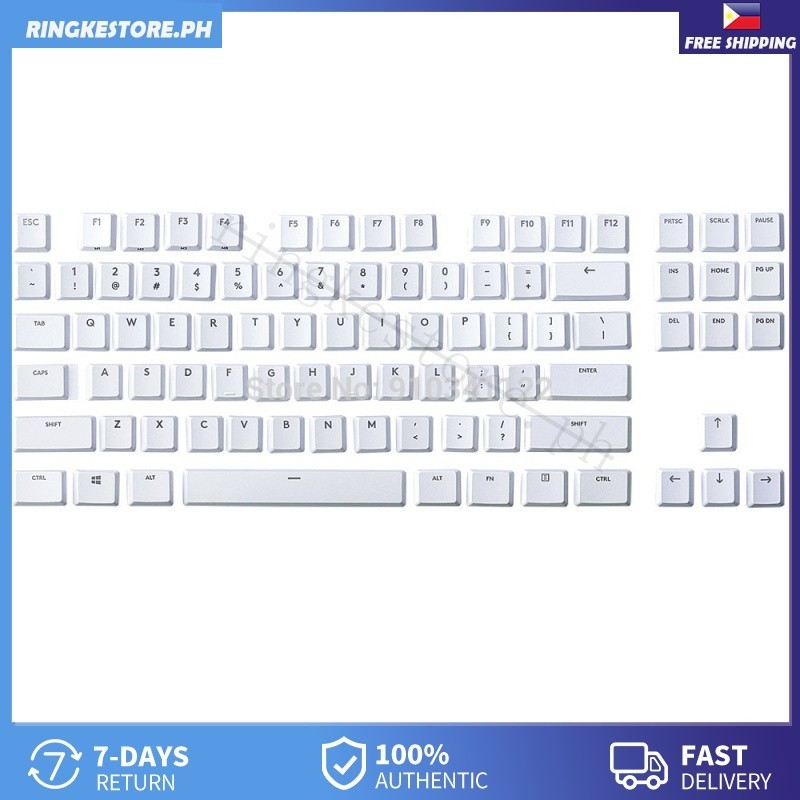Replacement GL Tactile Switch keycaps USA layout White G915 TKL For ...