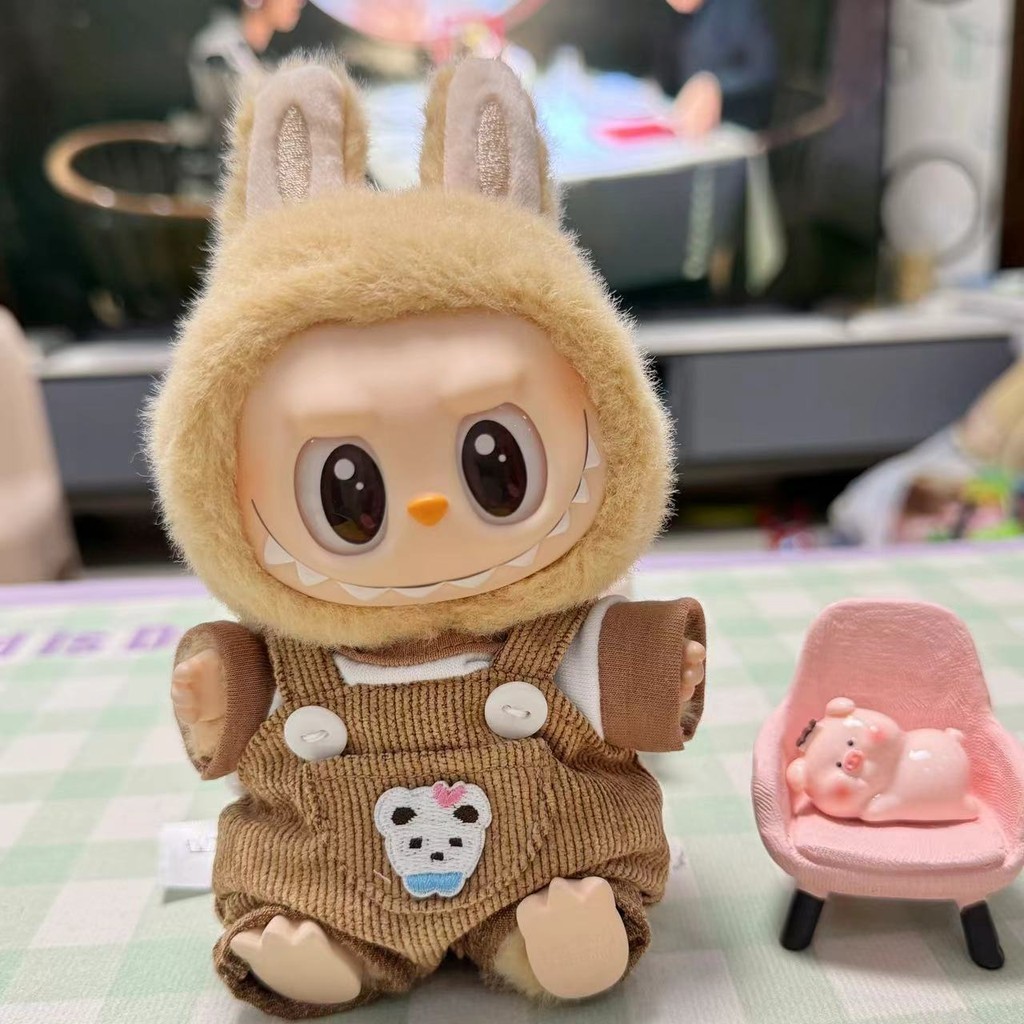 Only Clothes/15cm Sitting Party Labubu Baby Clothes Second Generation ...