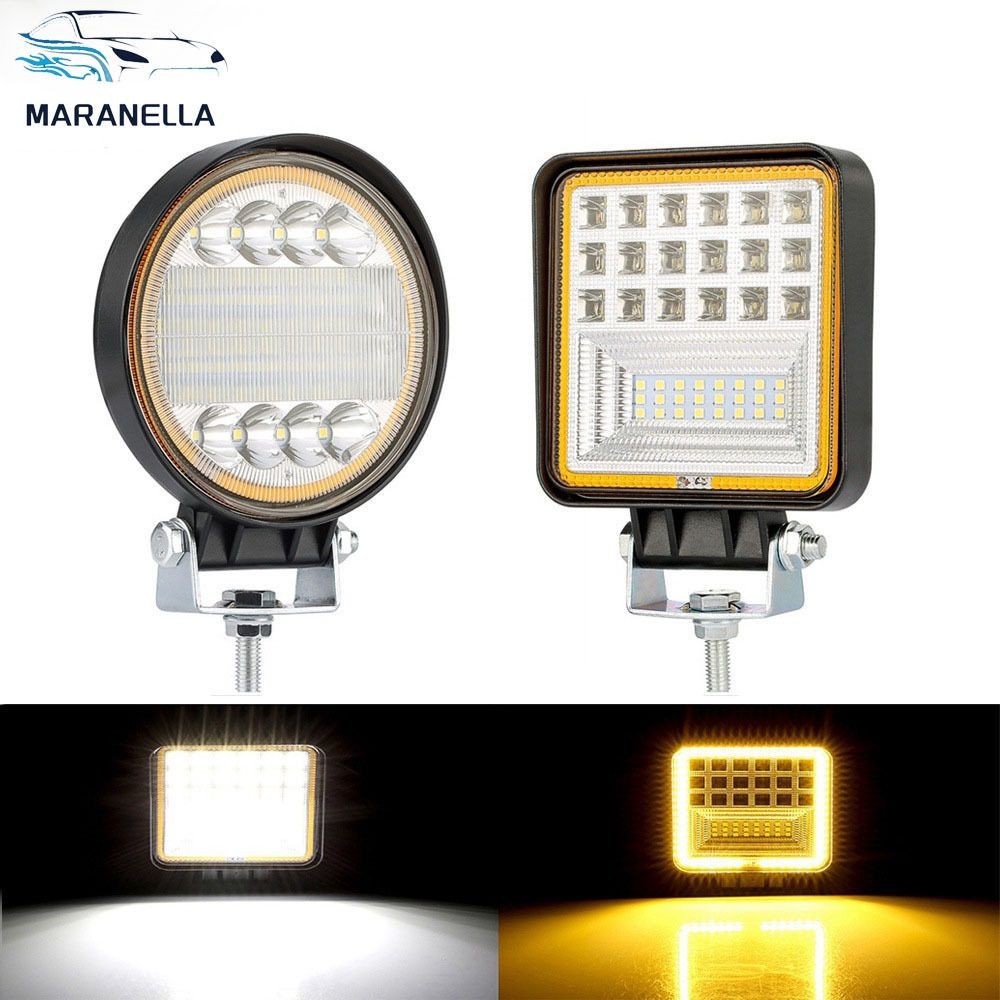 Forklift Headlight Super Bright led Headlight Square Light Astigmatism ...