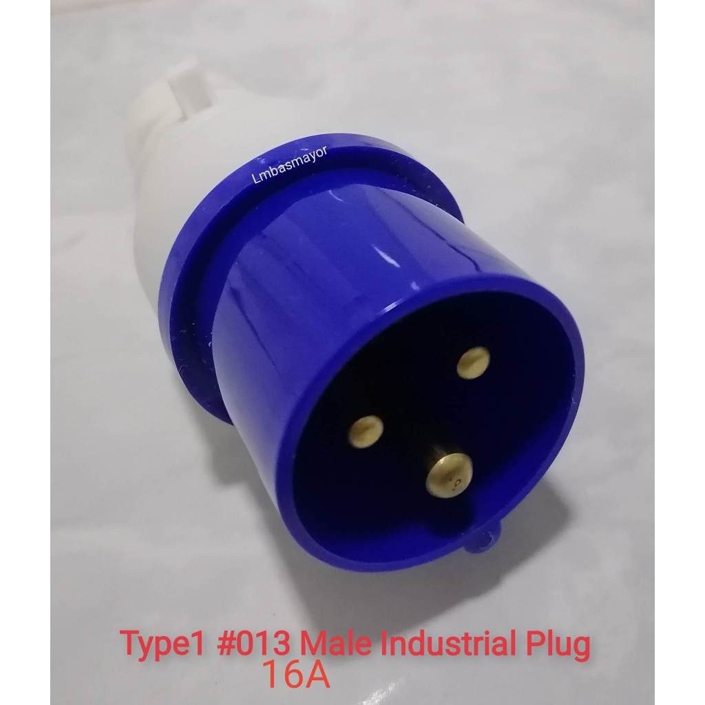 16A-6h / 220-250V Industrial Plug Straight Panel Installation Socket ...