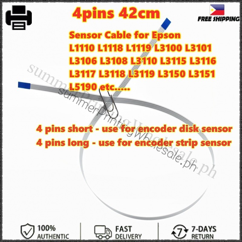 Brand New 4pin sensor cable encoder disk sensor flex Epson L3210 L3110 ...
