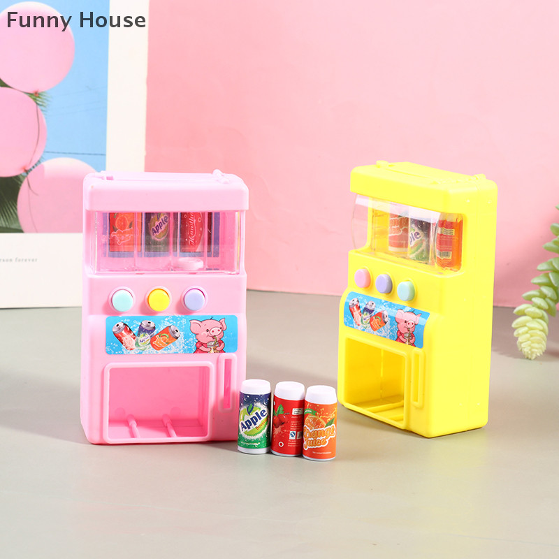 Funny House Kids Simulation Self-service Vending Machine with Mini ...