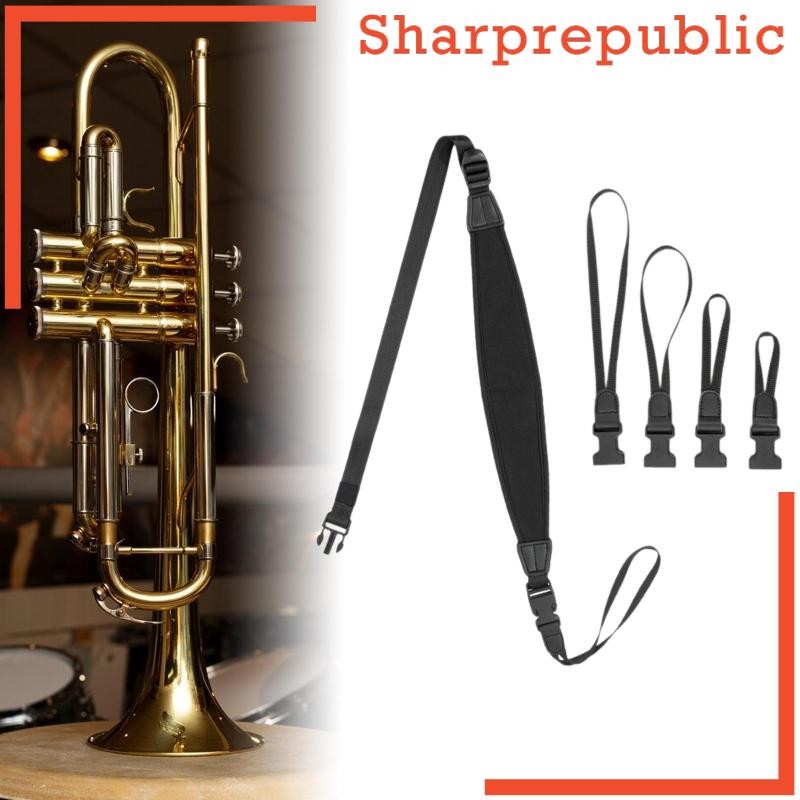 [Sharprepublic] Tuba Sousaphone Shoulder Strap Adjustable Brass Tenor ...