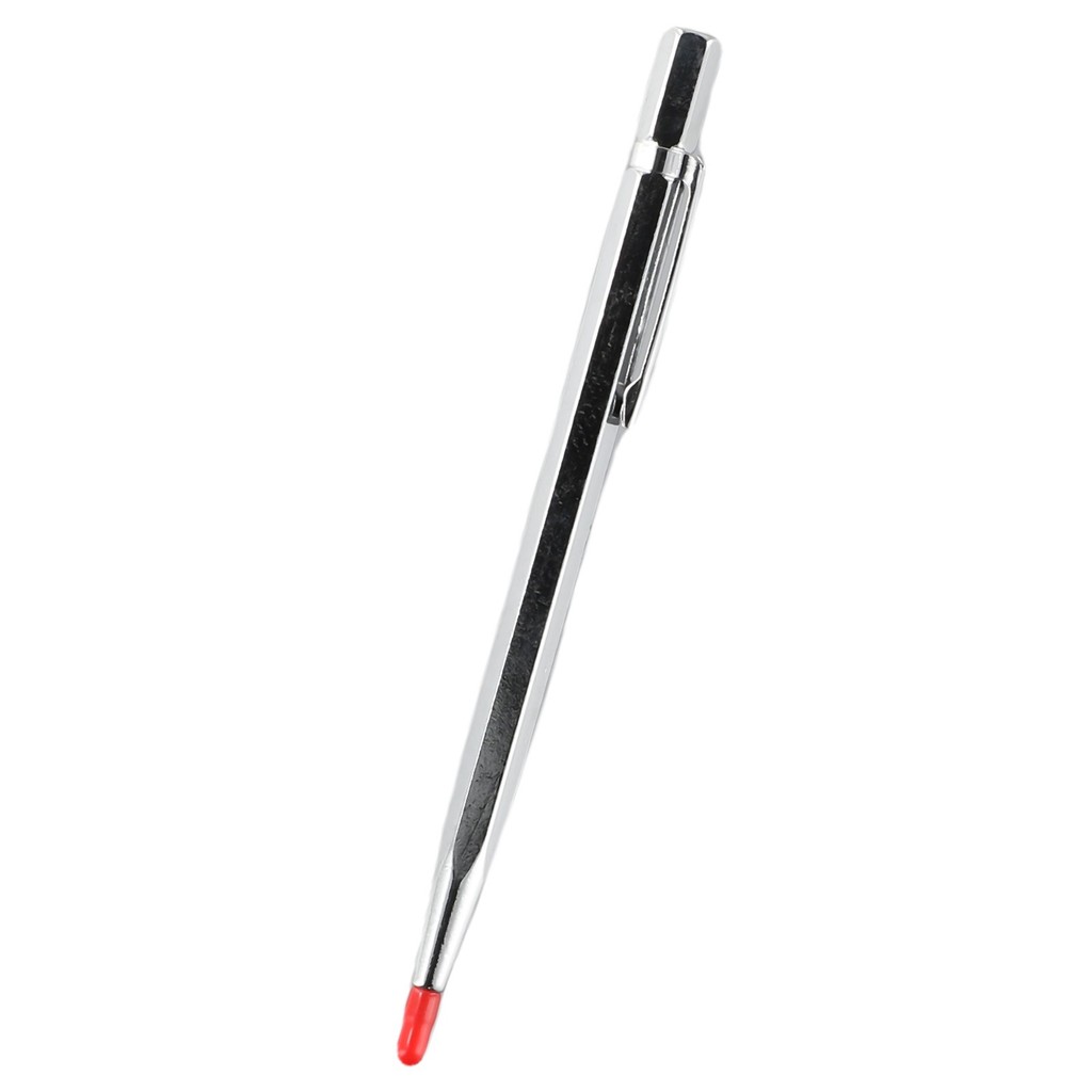 Silver Tungsten Carbide Scribing Pen Tip Steel Scriber Scribe Mark ...
