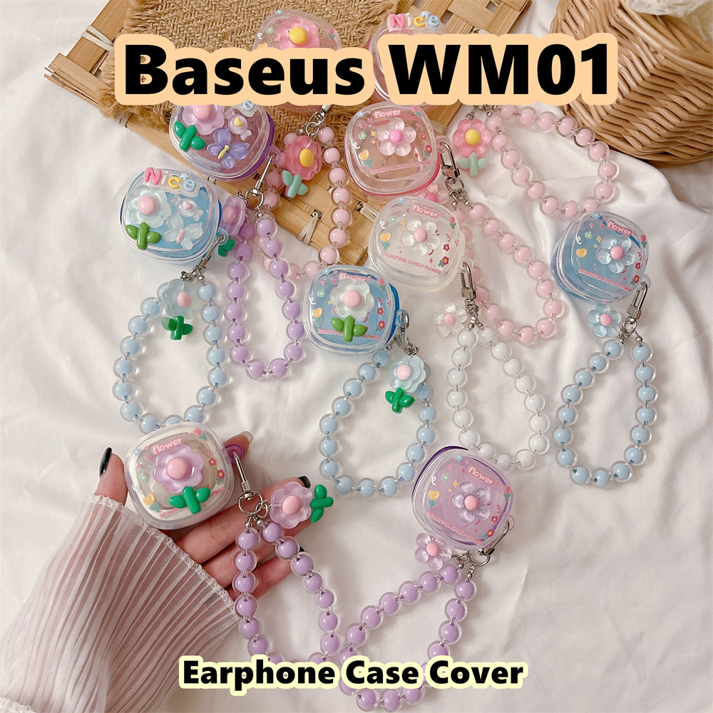 READY STOCK!For Baseus WM01 Case DIY Fresh Patterns Soft Silicone ...