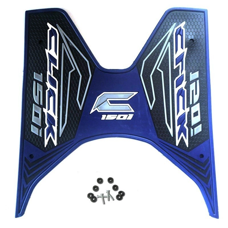 HONDA CLICK 160 MOTOCYCLE RUBBER MATTING FOOTBOARD WITH BOLTS ...