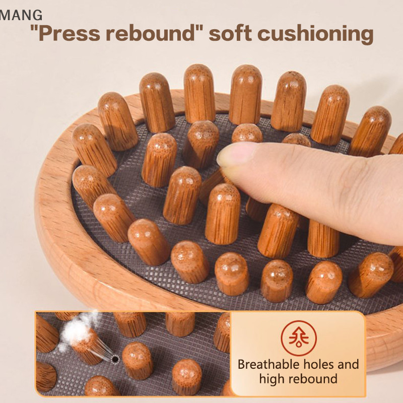 MA Scalp Massage Comb Brush Meridian Air-Spring Comb Head Hair Body ...