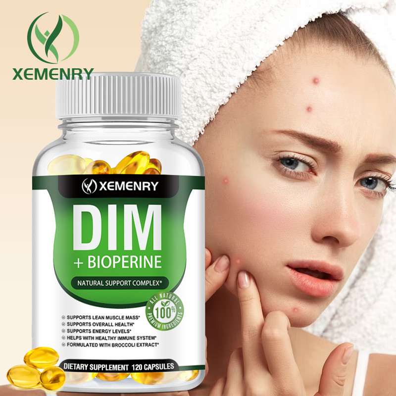 Xemenry Dim Supplement 700 mg plus BioPerine Complex, Supports Estrogen ...
