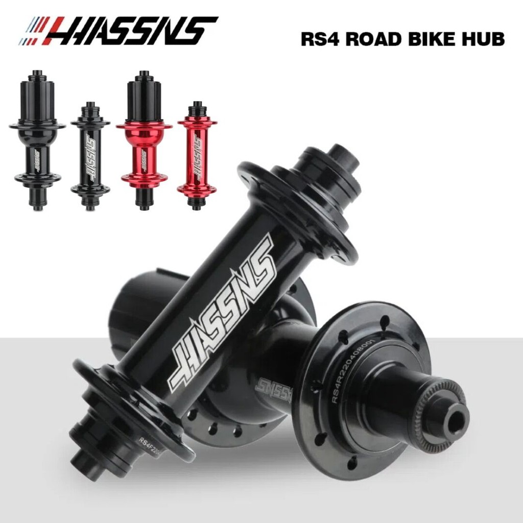 HASSNS RS4 Road Bike Hub 4 Bearing 24H 8-12Speed 4 Claws 30 Ring ...