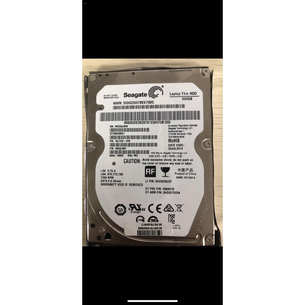 Seagate ST500LM021 7200 rpm 500G hard disk circuit board PCB board ...