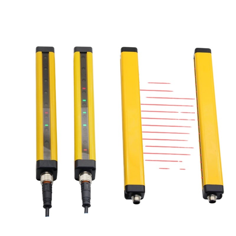 Safety grating light curtain sensor punch photoelectric protector ...