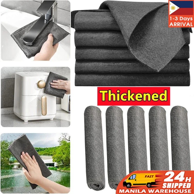 Reusable Magic Cloth No Trace No Watermark Cleaning Cloth Microfiber ...