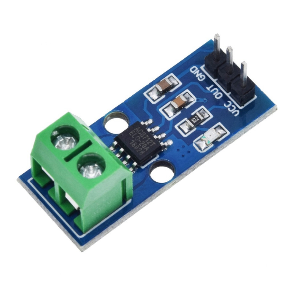 20A Hall Current Sensor Module ACS712 model for arduino | Shopee ...