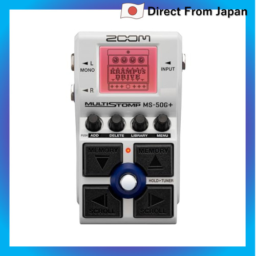 ZOOM Multi-stomp box with multi-layer IR released in 2023 MS-50G+ White ...