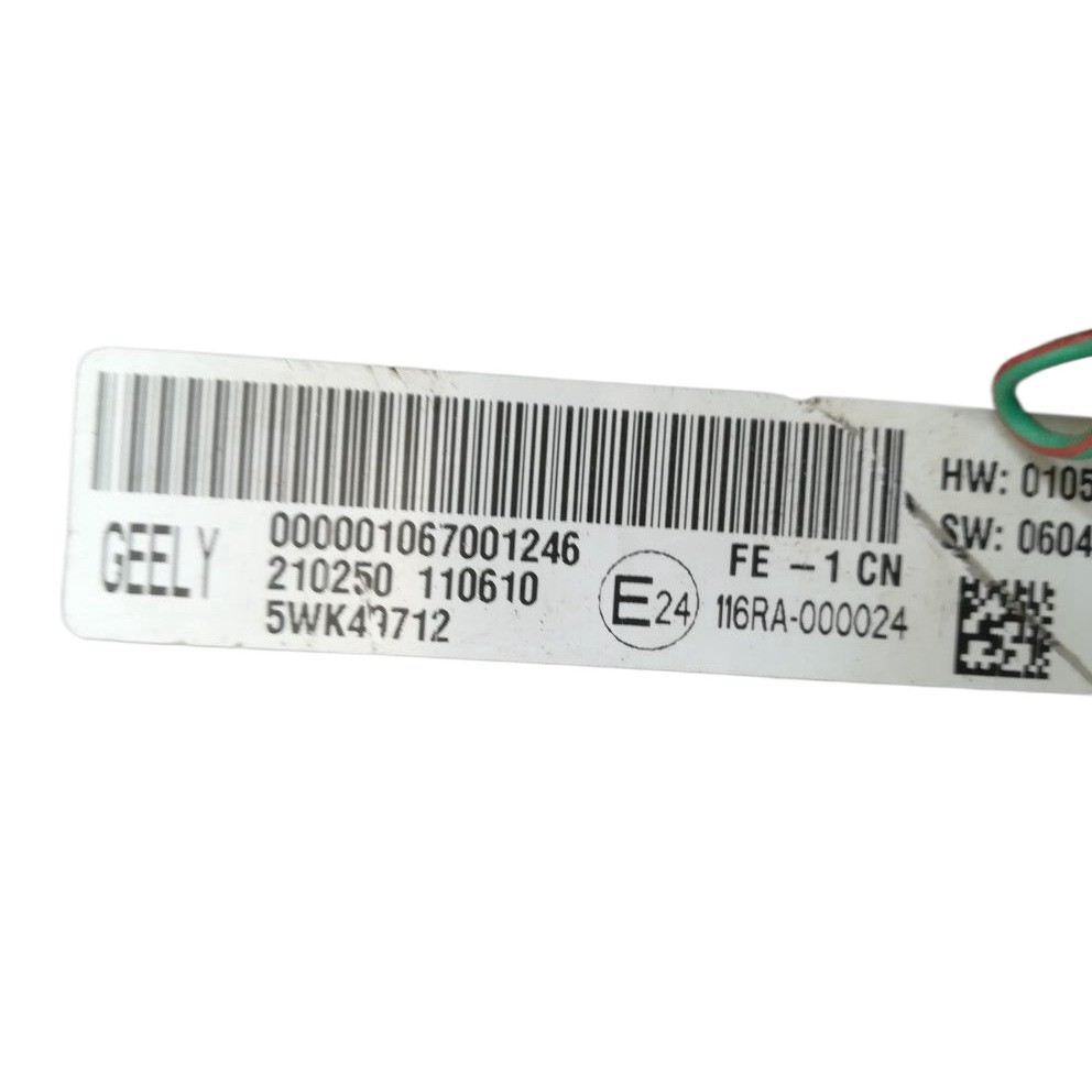 Geely New Emgrand EC715/8 Central Control Body Computer Module Control ...