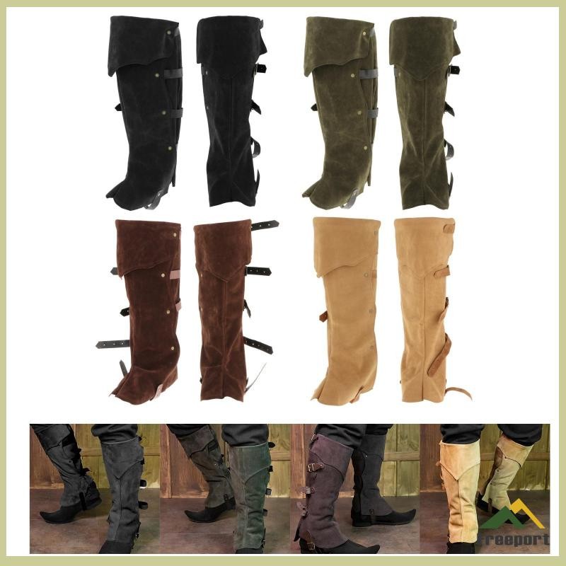 [Szgqmyyx1] PU Costume Boot Covers, Pirate Boot Covers, Pirate Cosplay ...