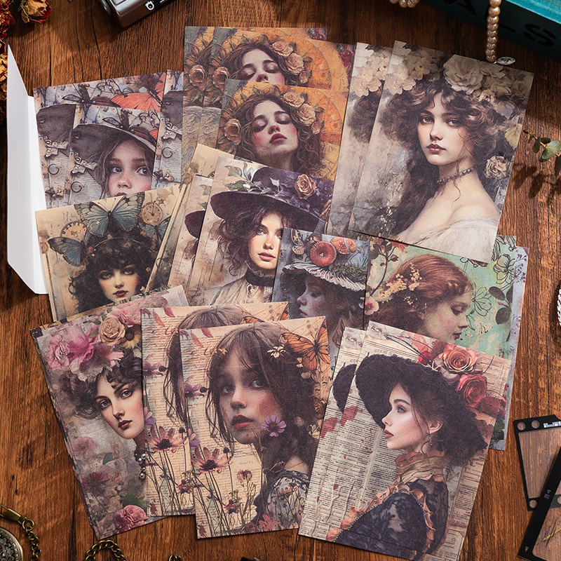 Retro Material Paper Light Paper Material Paper Retro Manual Series ...