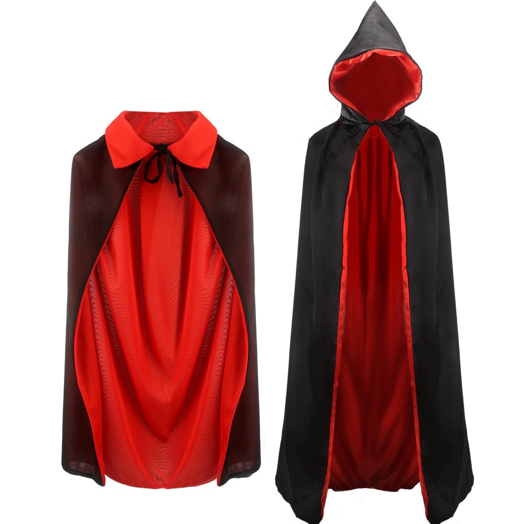 Double-sided Halloween Vampire Cape Costume Adult Halloween Costume ...