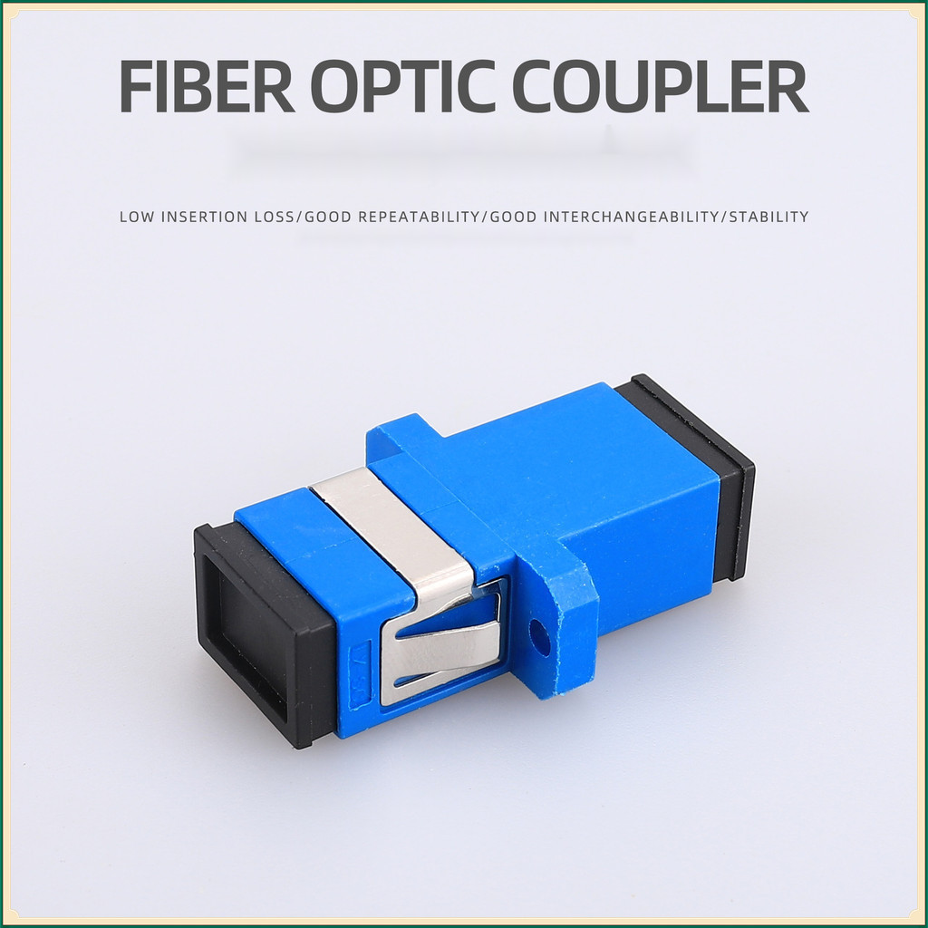 SC coupler, SC fiber coupler connector adapter SM flange single-mode simplex SC/UPC SC/APC ,10 ...