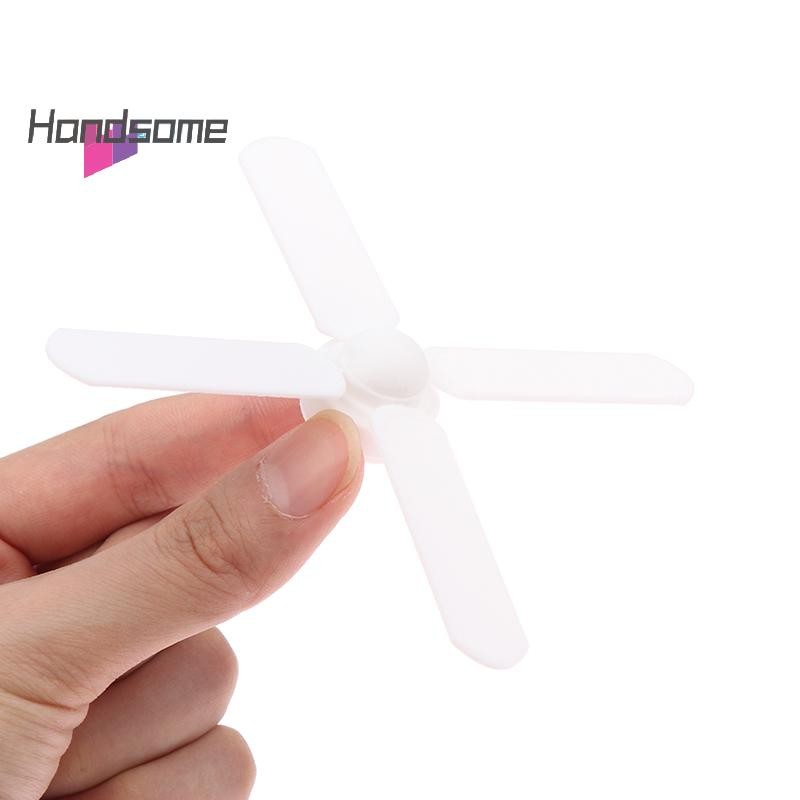 Handsome- 1:12 Dollhouse Miniature Ceiling Fan Electric Fan Model Doll ...
