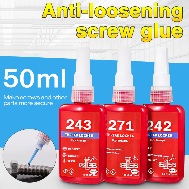 242 243 271Thread Anti-loose Locking Agent Anaerobic Screw Lock ...