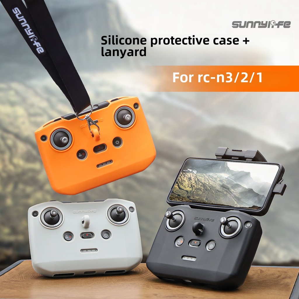 Sunnylife Suitable for Dji NEO/Mini 4 Pro/Mini 3/Mini 2/2SE Remote Control Silicone Case RC-N3/2 ...