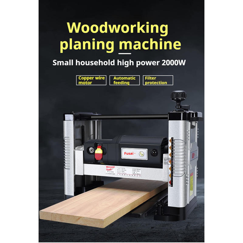 Desktop Woodworking Planer Multifunctional Single-sided Planer Press ...