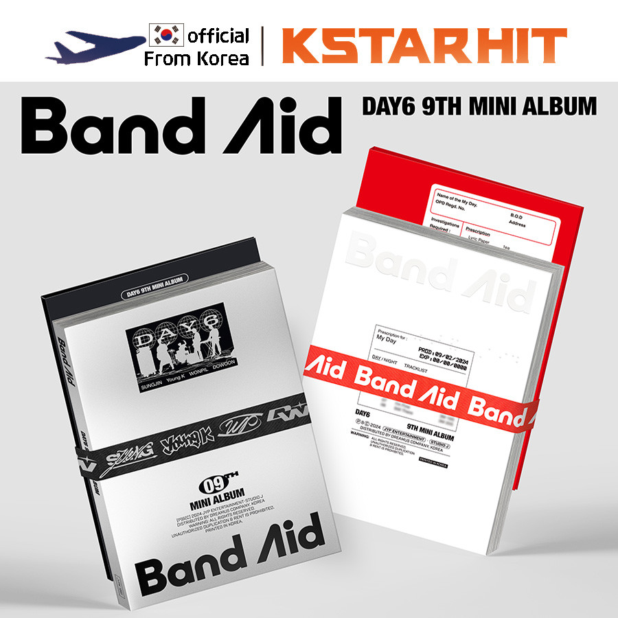 (Standard ver.) DAY6 - Band Aid ( 9th mini album ) | Shopee Philippines