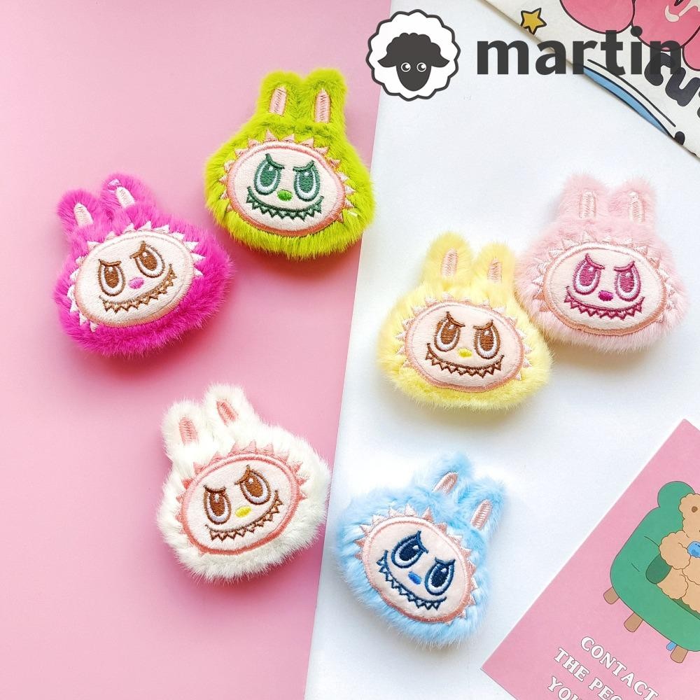MARTIN Labubu Plush Brooch, Labubu Head Animal Labubu Animal Figure ...