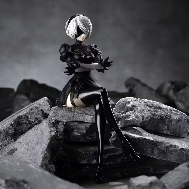 IN Stock Nier Automata Ver1.1A 2B Yorha No. 2 Type B Premium Black ...