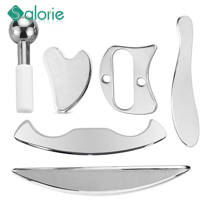 SALORIE Stainless Steel Guasha Relaxing Fascia Knife Muscle Tool for ...