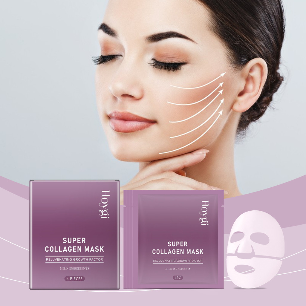 Collagen Mask Facial Sheet Dual Matrix Hydrogel Masks with Low ...
